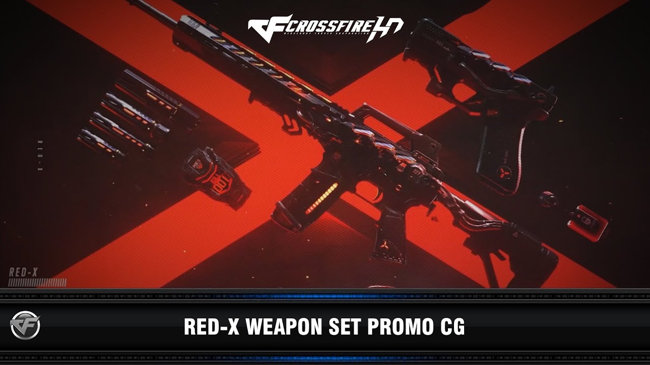 CFHD : Red-X Weapon Set Promo CG (2023) - YouTube