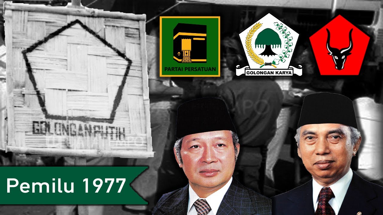 FUSI 3 PARTAI | Sejarah Pemilu 1977 - YouTube
