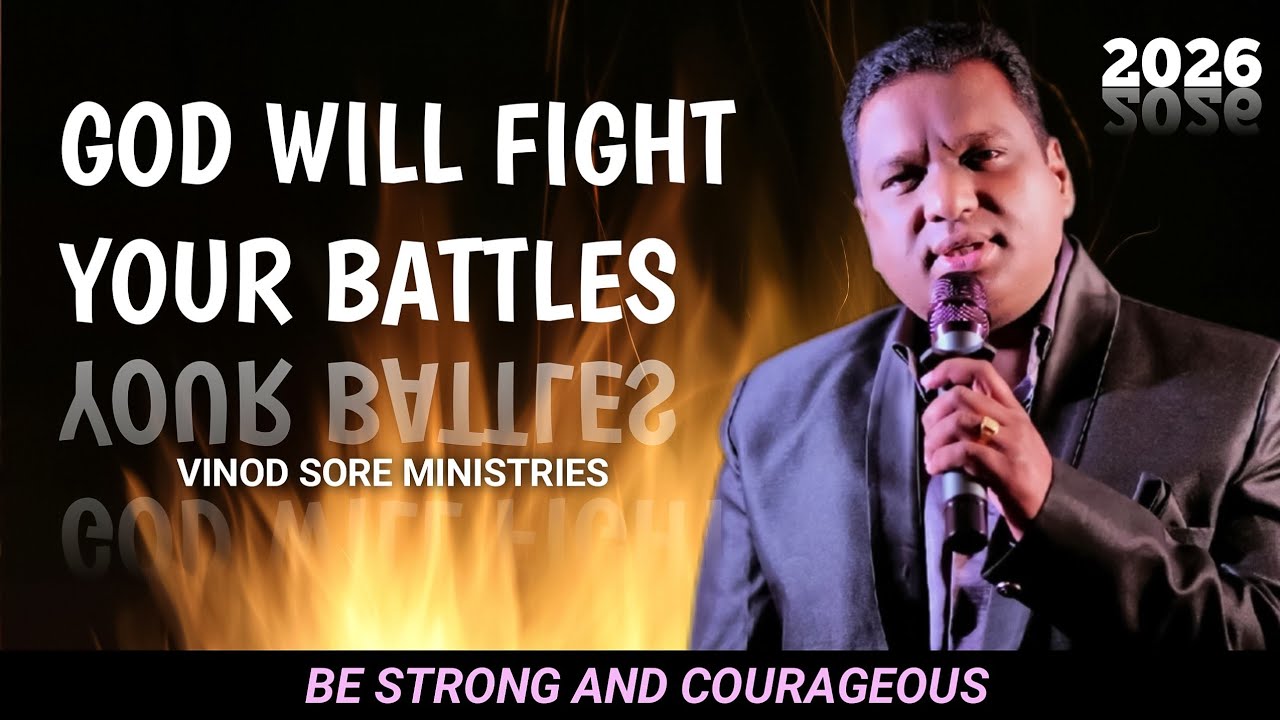 Do Not Fear | God Will Fight Your Battles | Vinod Sore | Jesus Bible ...