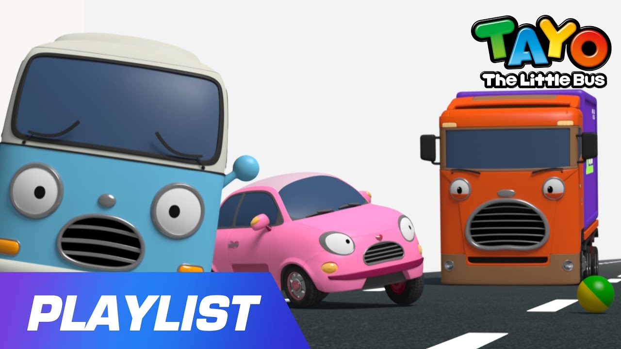[20min] Play Safe Song with Tayo l Safe Ball Play l Tayo Sing Along ...