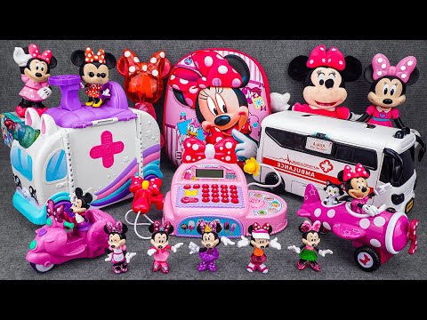 Satisfying with Unboxing Disney Minnie Mouse Ambulance Doctor Playset ...