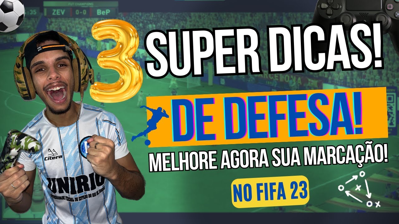 3 DICAS BÁSICAS DE DEFESA PRA VOCÊ MELHORAR IMEDIATAMENTE A MARCAÇÃO NO ...