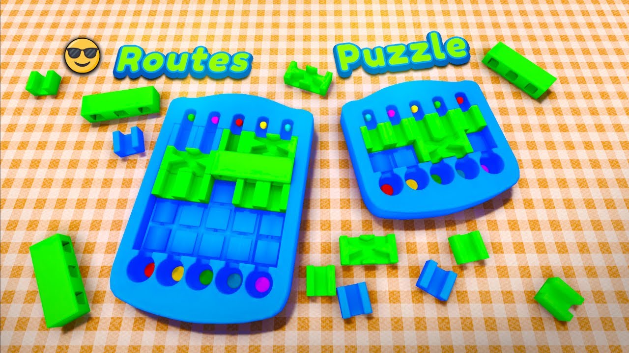 Route Puzzle: Brain Training Gameplay Android Mobile - YouTube