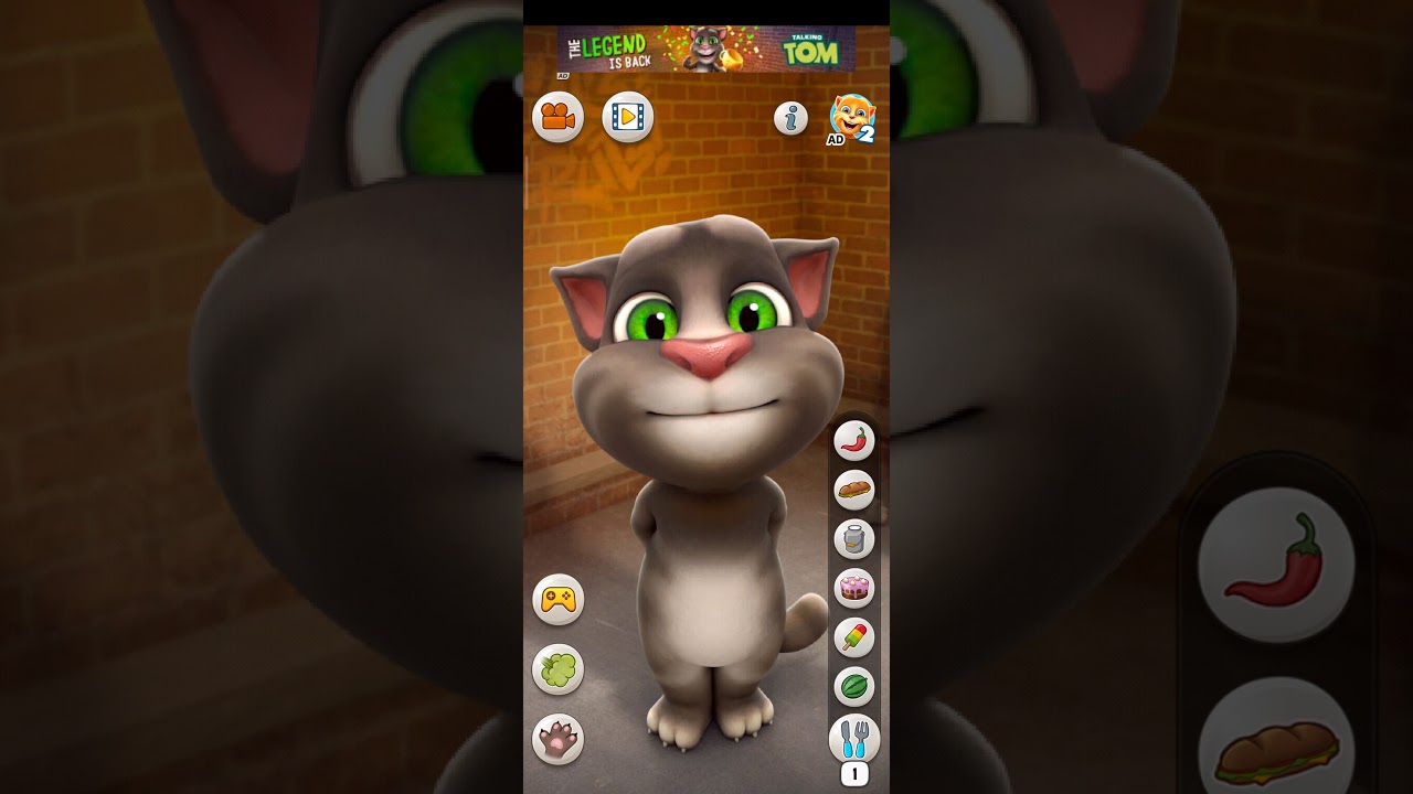 Talking Tom/ OutFit7 limited game part - 2 - YouTube