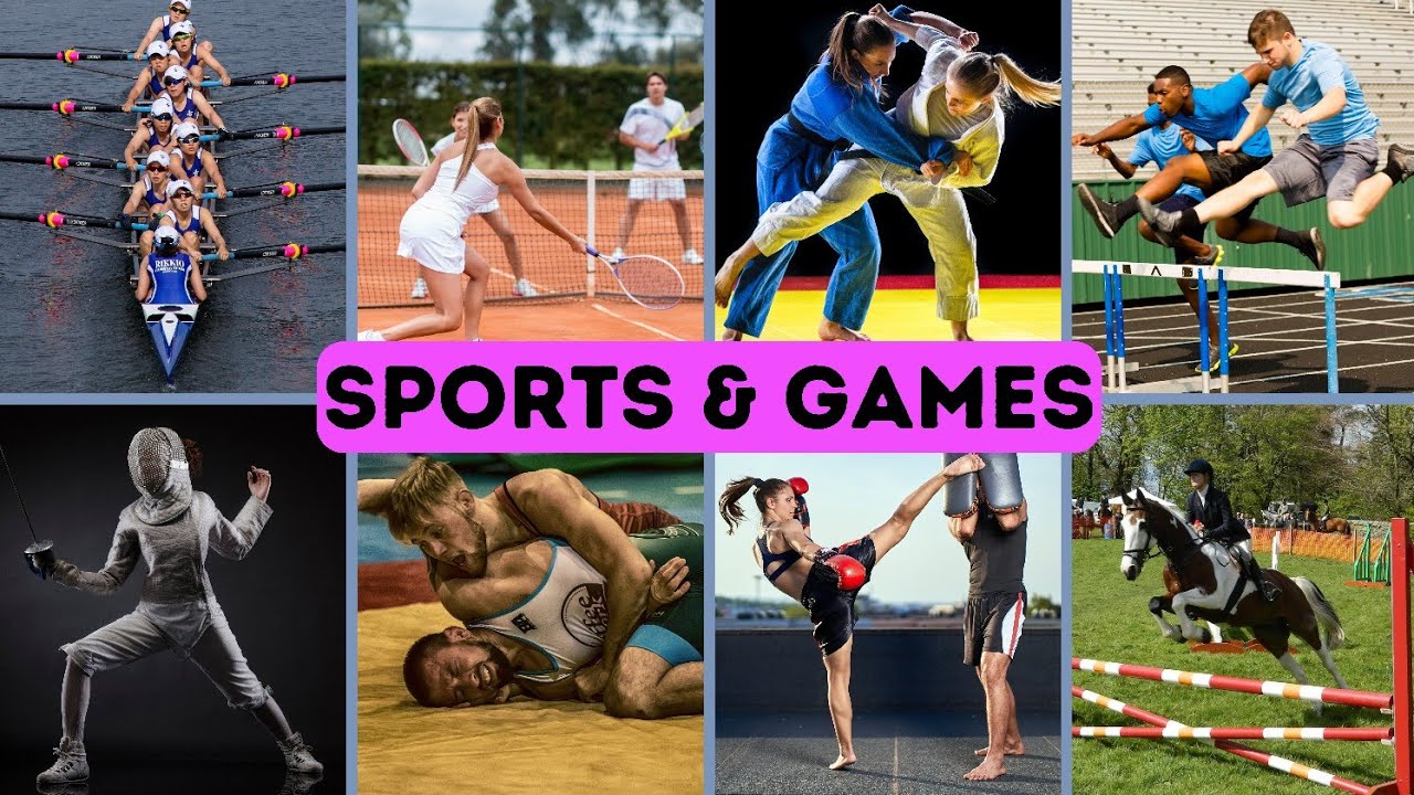 Sports and Games || Common Types of Sport's and Game's Name - YouTube