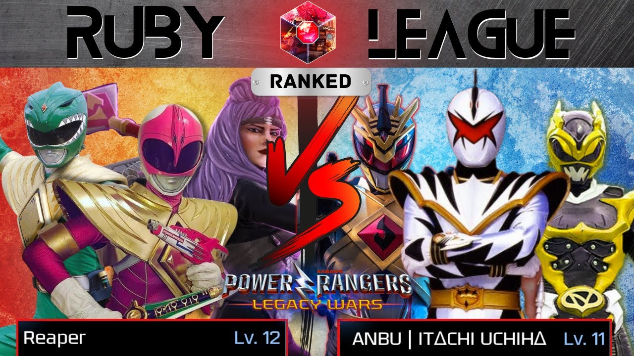 Power Rangers Legacy Wars | Ranked Ruby League Battle | Kimberly Dragon ...