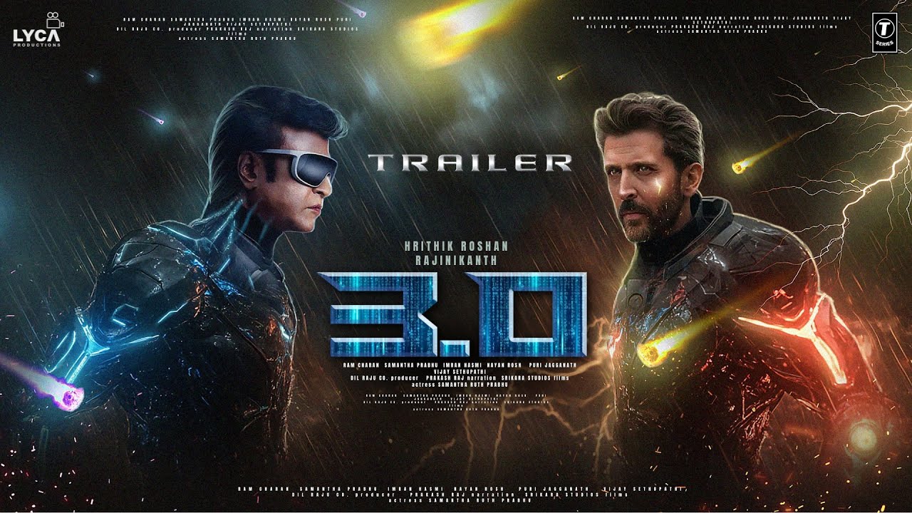 ROBOT 3.0 - Trailer Hindi | Rajinikanth | Hrithik Roshan | S. Shankar ...