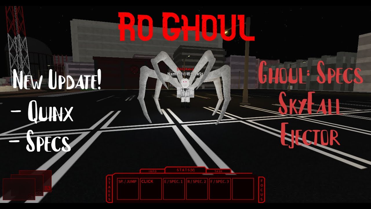 Ro-Ghoul New Update Quinx & Specs Ghoul Showcase Specs! - YouTube