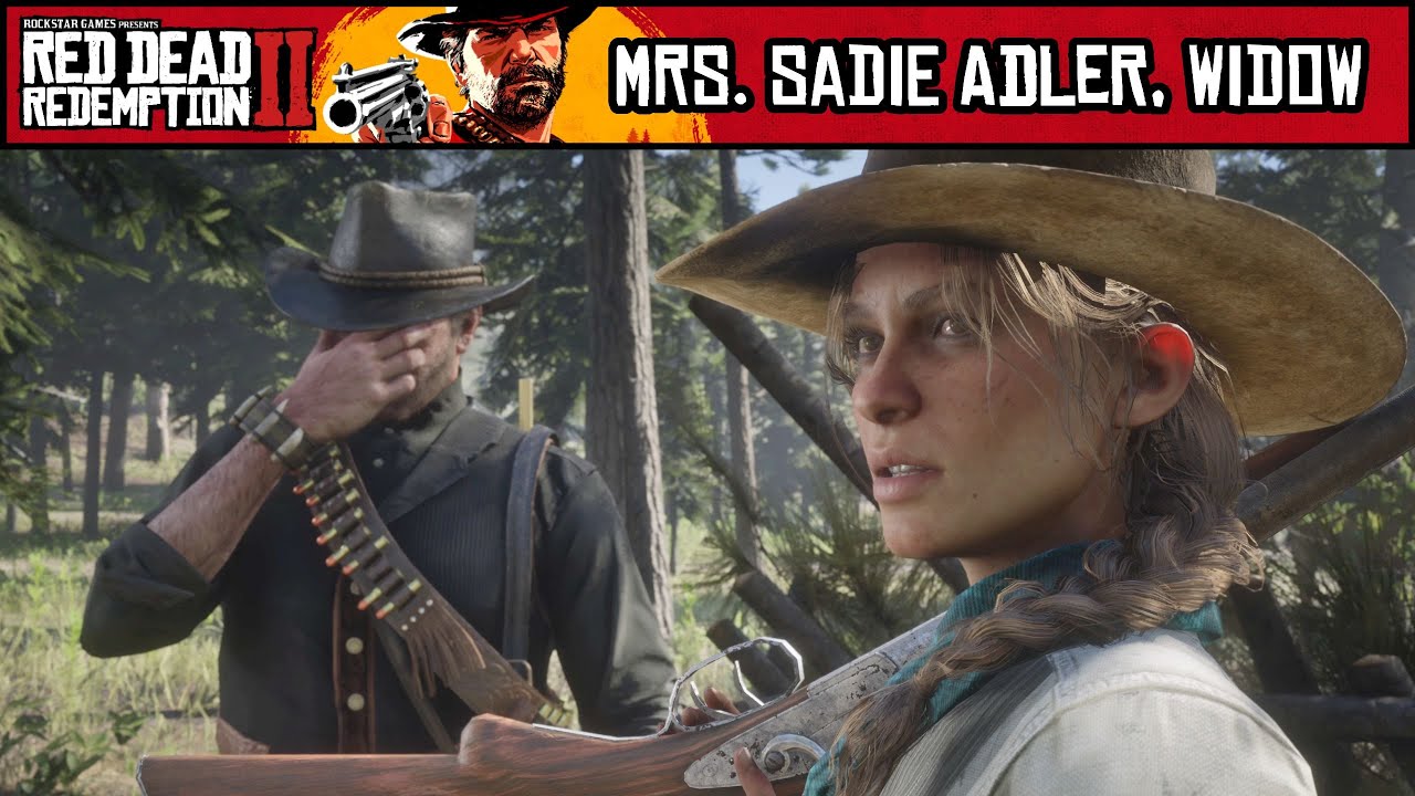 Red Dead Redemption 2 - Mrs. Sadie Adler, Widow (Gold Medal) - YouTube