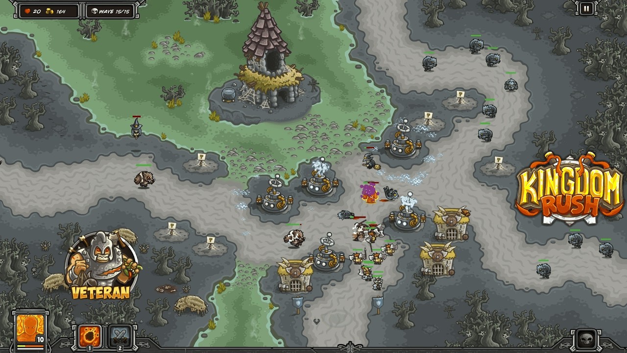 Kingdom Rush | Veteran | Nightfang Swale - YouTube