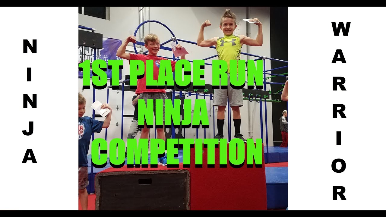 1st Place UNAA Ninja Competition Run - YouTube
