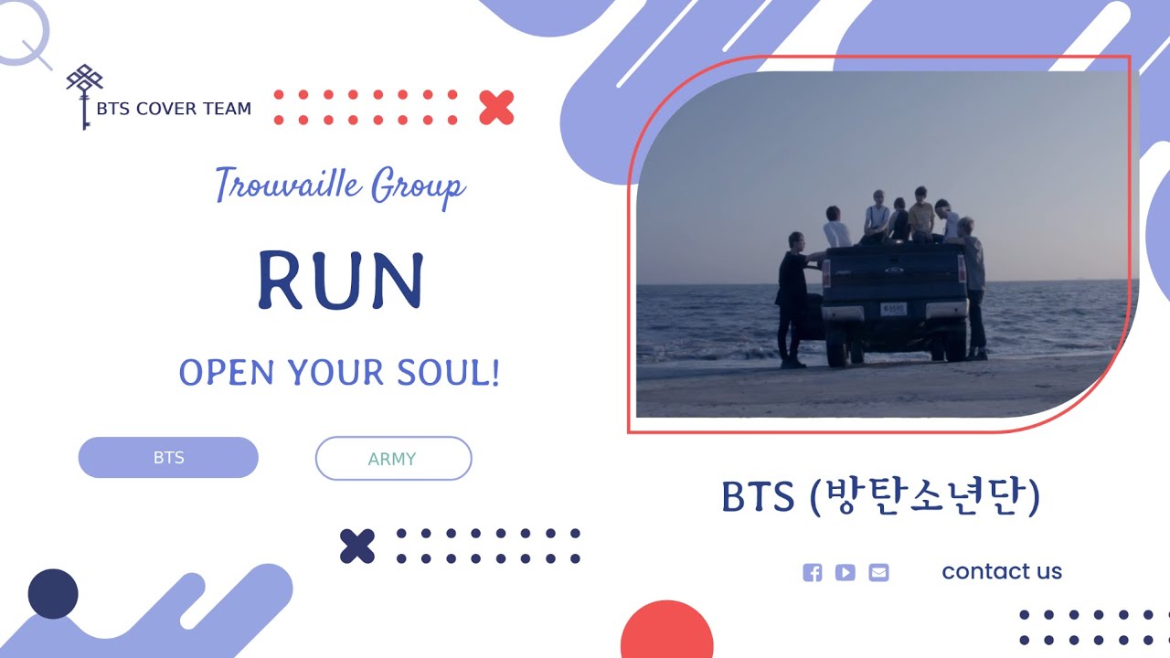 𝐓𝐑𝐎𝐔𝐕𝐀𝐈𝐋𝐋𝐄 𝐆𝐑𝐎𝐔𝐏 」BTS (방탄소년단) - ' RUN ' | COVER | 방탄소년단 커버 보컬 팀 - YouTube