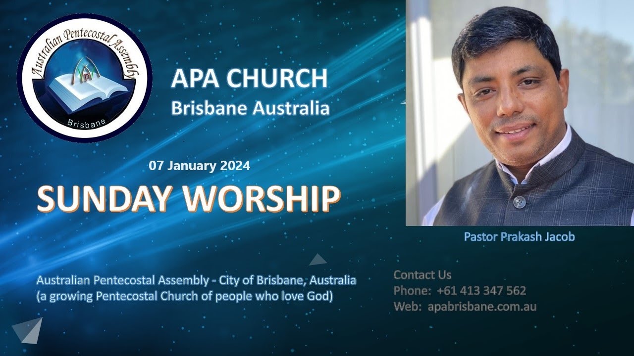 BLOOD OF JESUS | Message | Ps Prakash Jacob | 07-Jan-2024 - YouTube