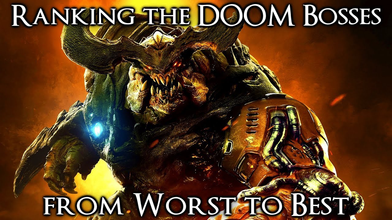 Ranking the DOOM Bosses from Worst to Best - YouTube