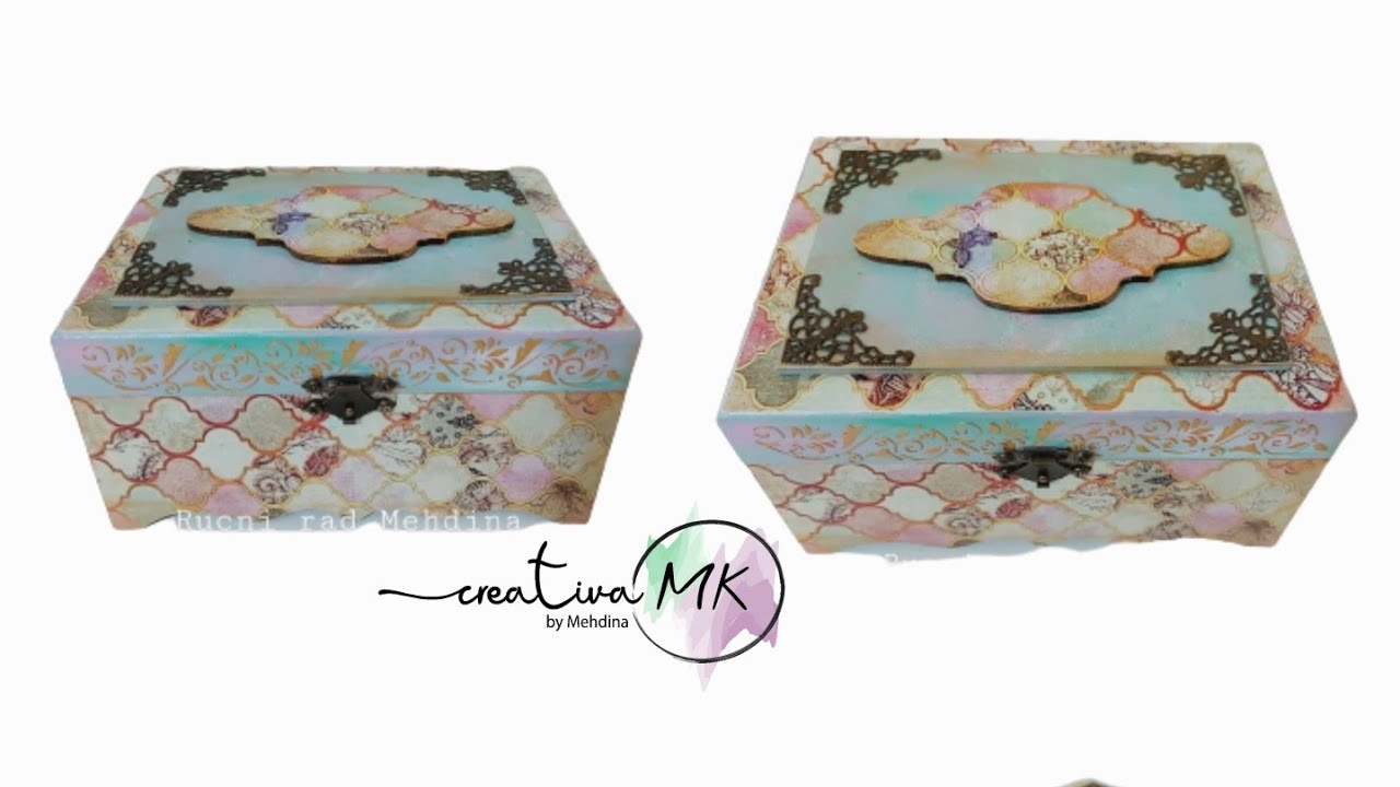 How to do decoupage with paper? #dekupaz #декупаж - YouTube