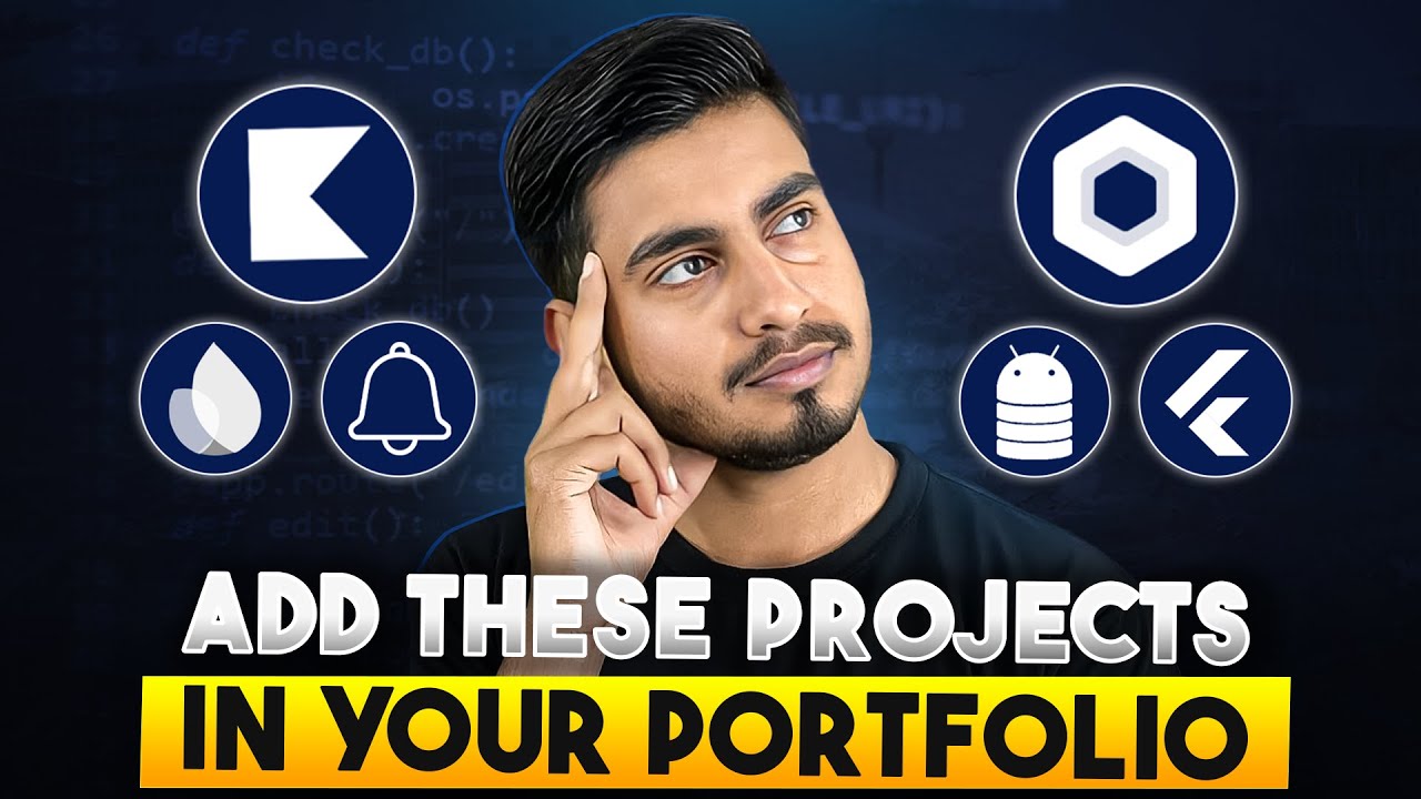Top 05 App Projects for Portfolio That Will LAND You a JOB! - YouTube
