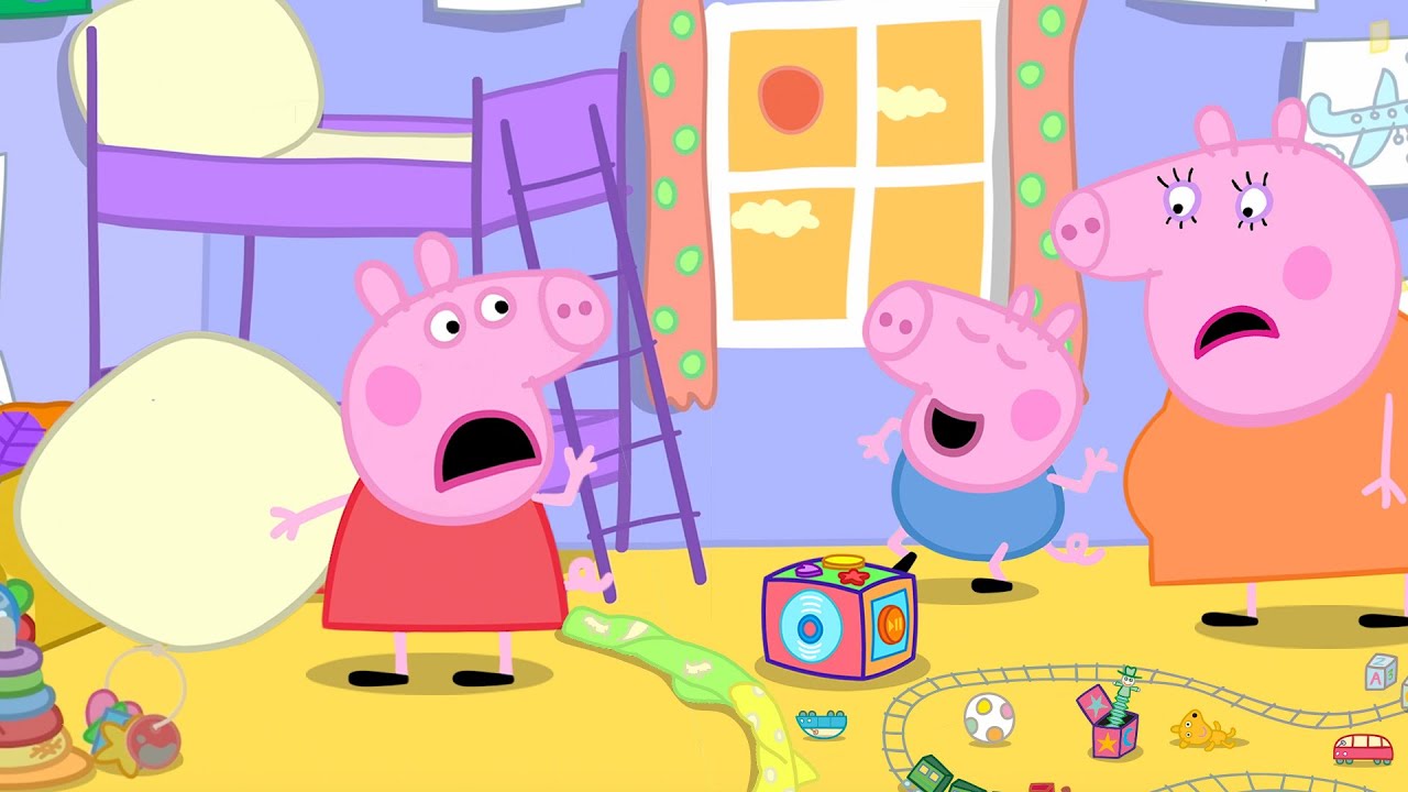 Peppa Pig and George ARGUE Over a TOY! 😤 Sibling Falling Out Lesson ...