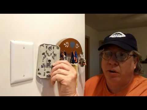 telephone wall jack (diy) - YouTube