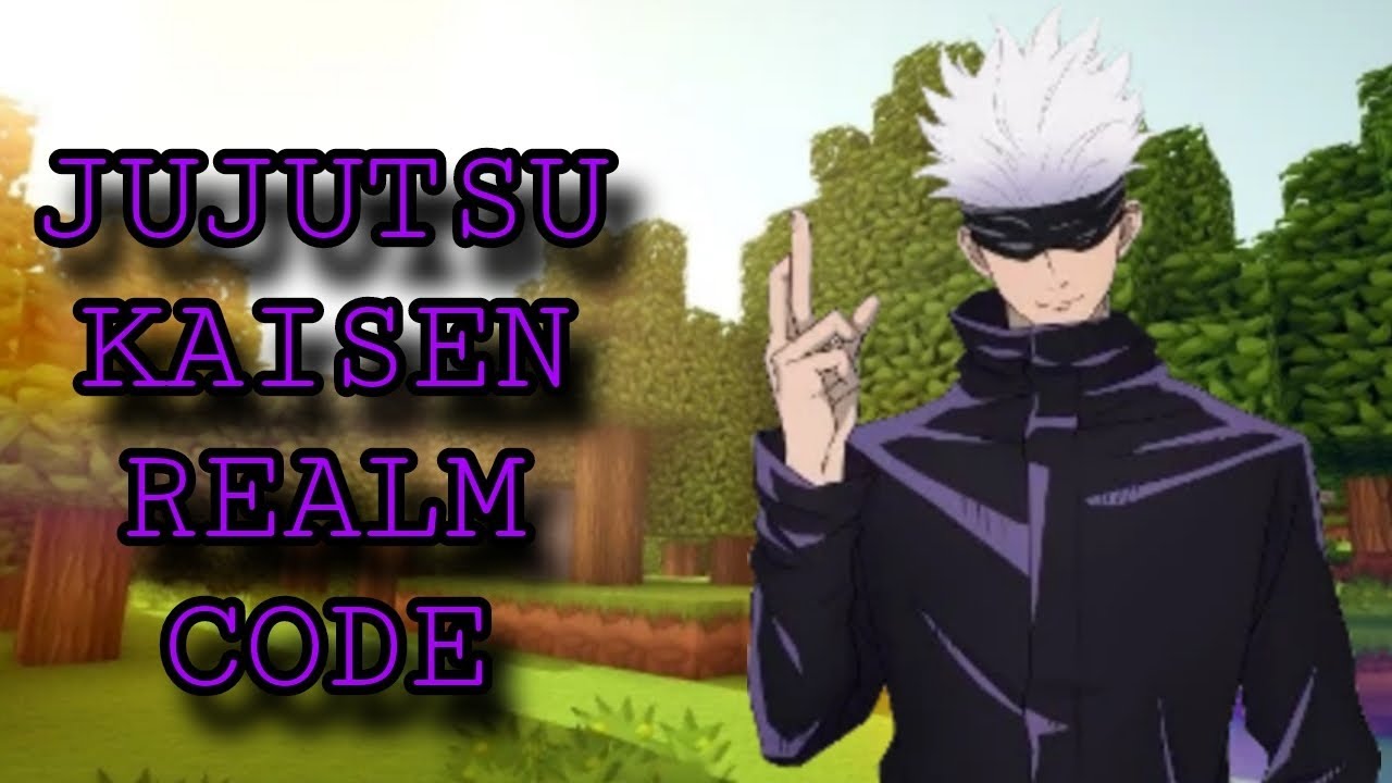 BEST JUJUTSU KAISEN REALM CODE FOR BEDROCK EDITION! - YouTube