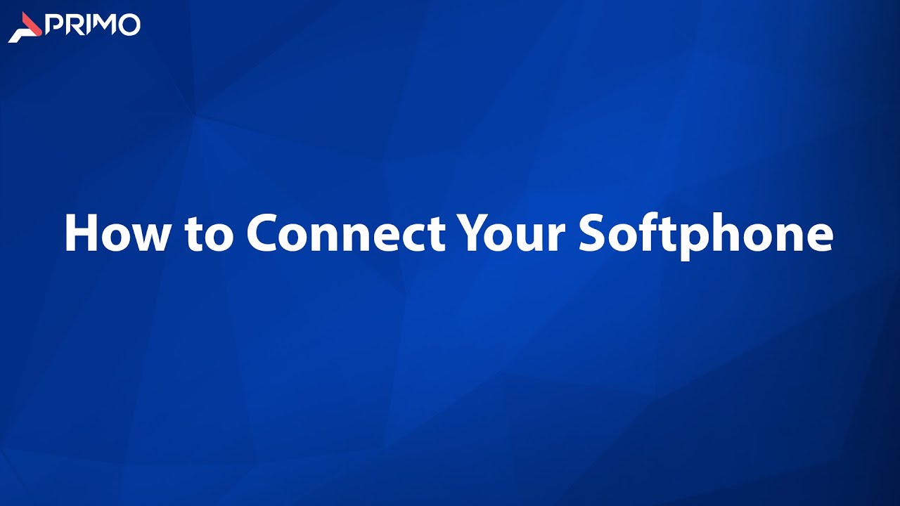 How to Connect Your Softphone - YouTube