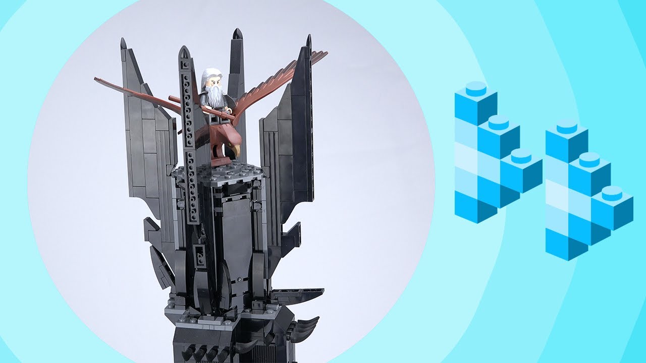 Fast Forwarding the Lego Tower of Orthanc in 4K [10237] - YouTube