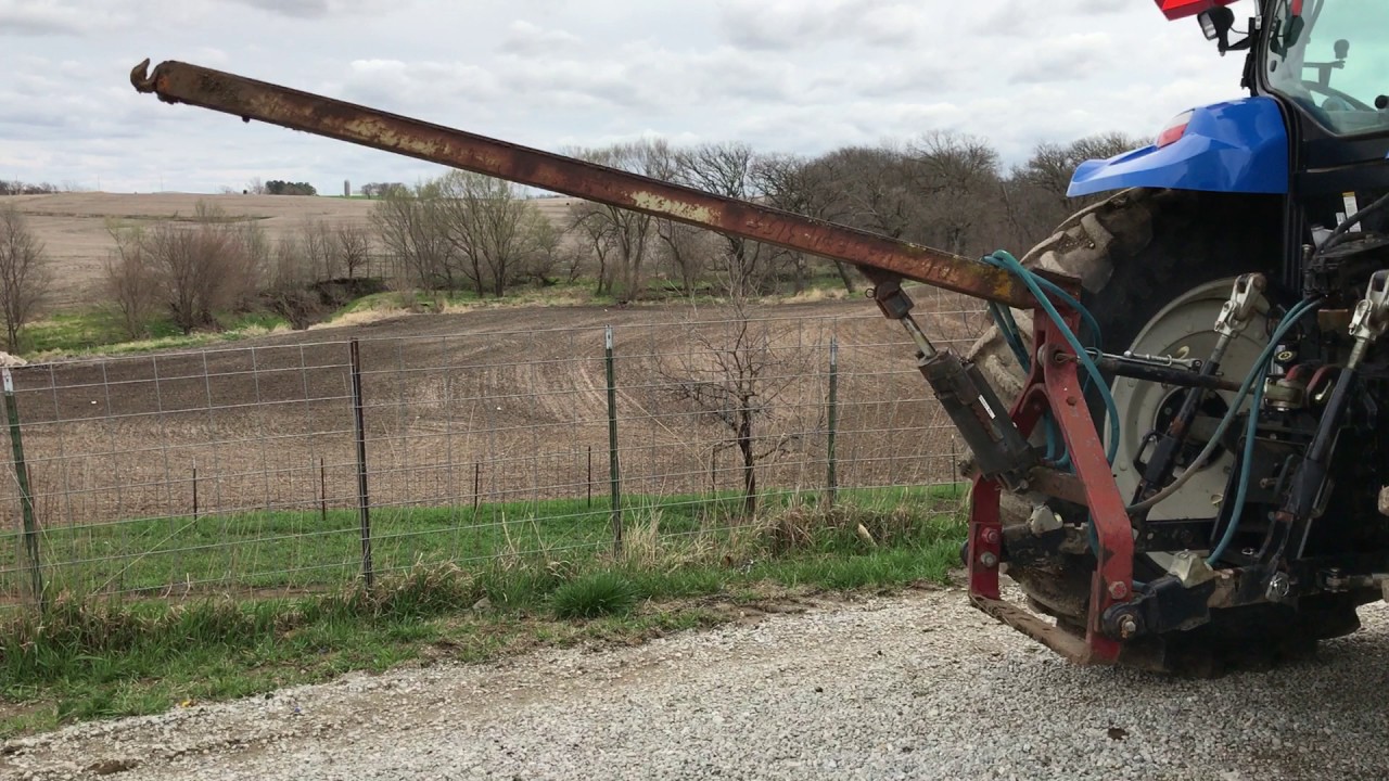 3-Point Hydraulic Hoist (Cherry Picker) - YouTube
