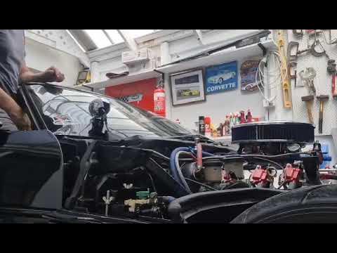 lithium battery startup C4 Corvette - YouTube