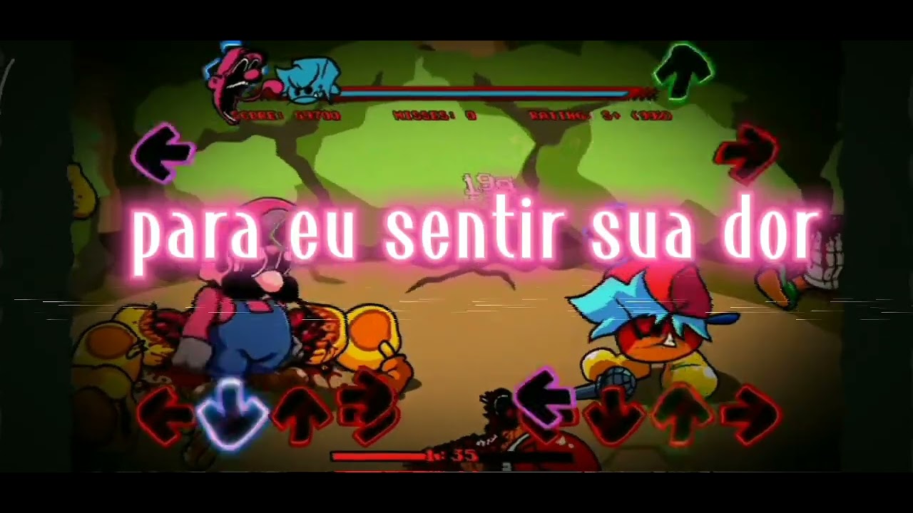 Mario madness V2 (turmoil Mario) com letras - YouTube