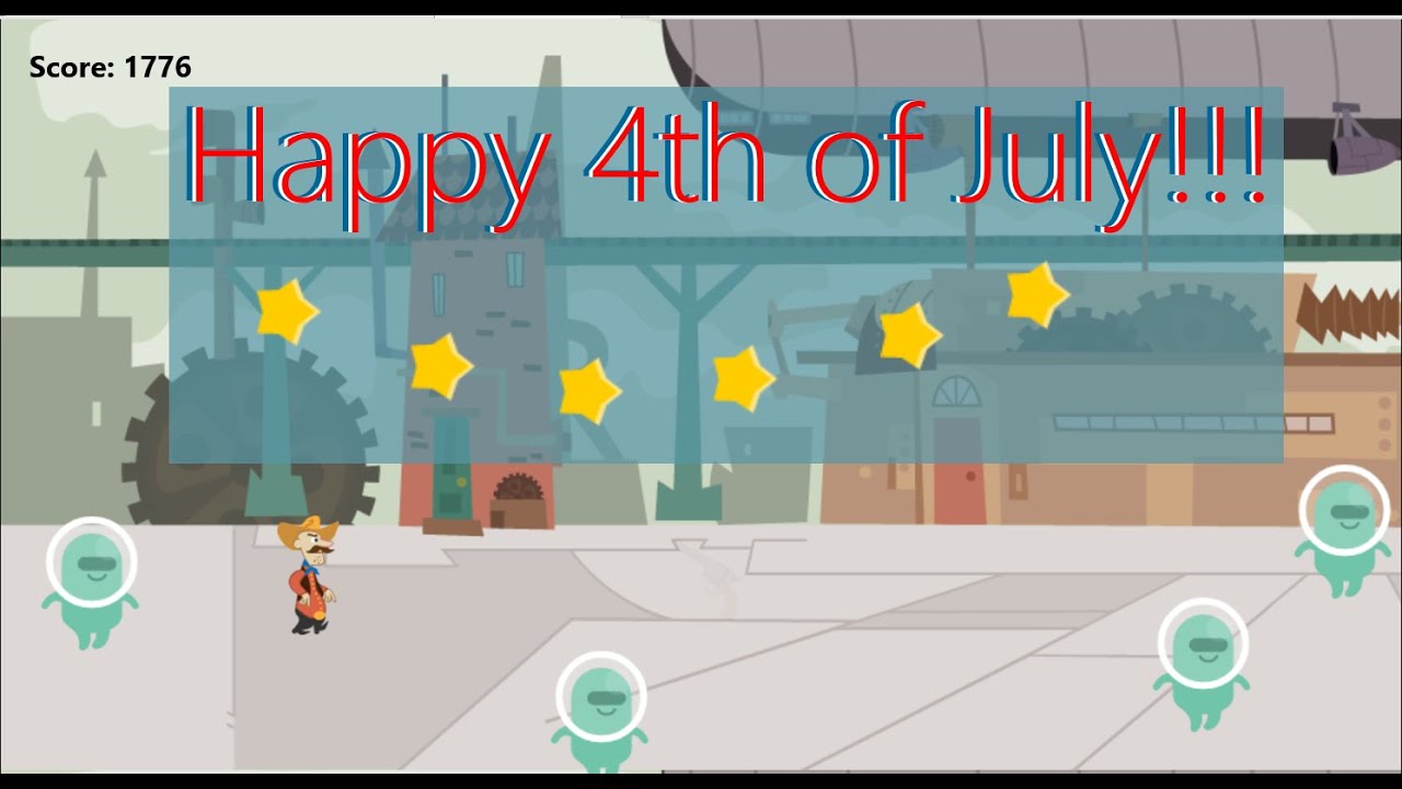 Create an Independence Day game - YouTube