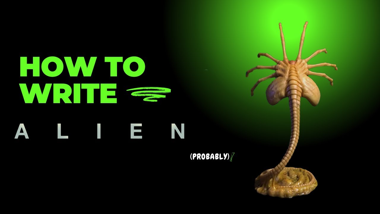How to Write Alien, Probably - YouTube