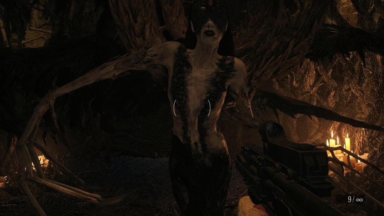 Resident Evil Village: Ethan v Miranda - YouTube