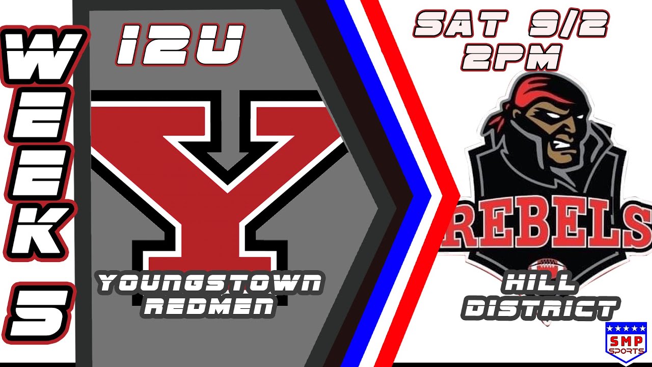 Youngstown Redmen vs Hill District Rebels 12U - YouTube