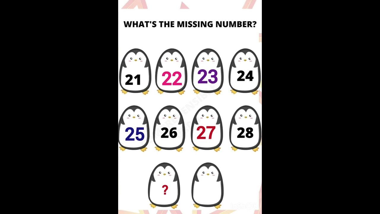 Missing Numbers 21-30 - YouTube