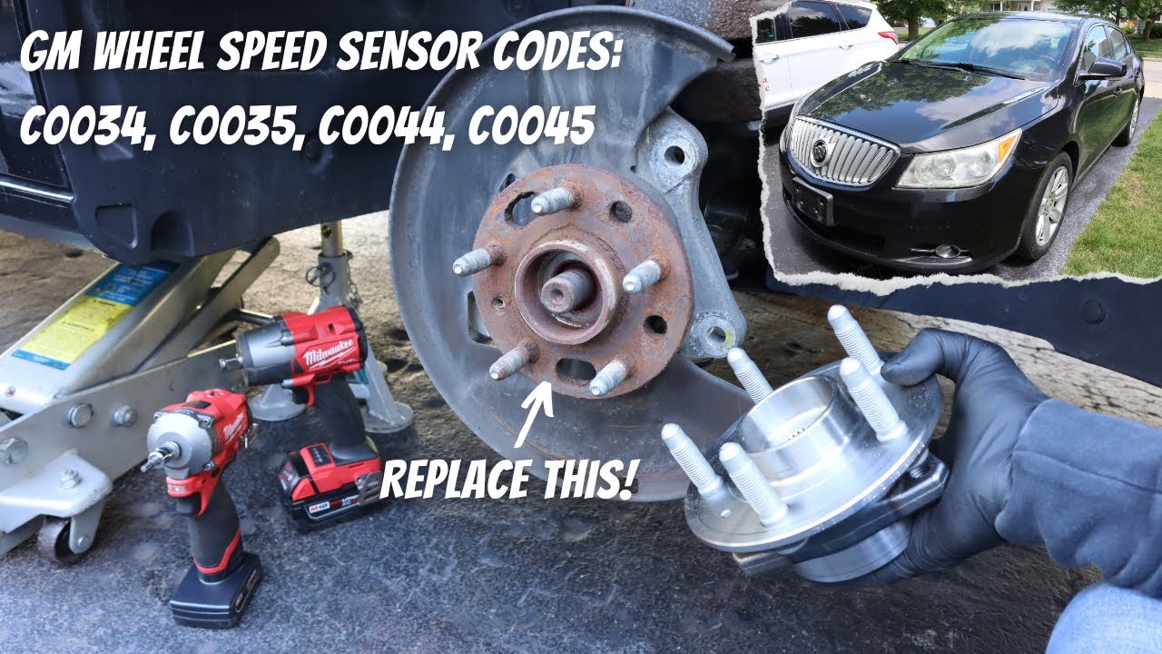 Replace Wheel Bearing on 2010-2016 Buick Lacrosse | ABS Wheel Speed ...
