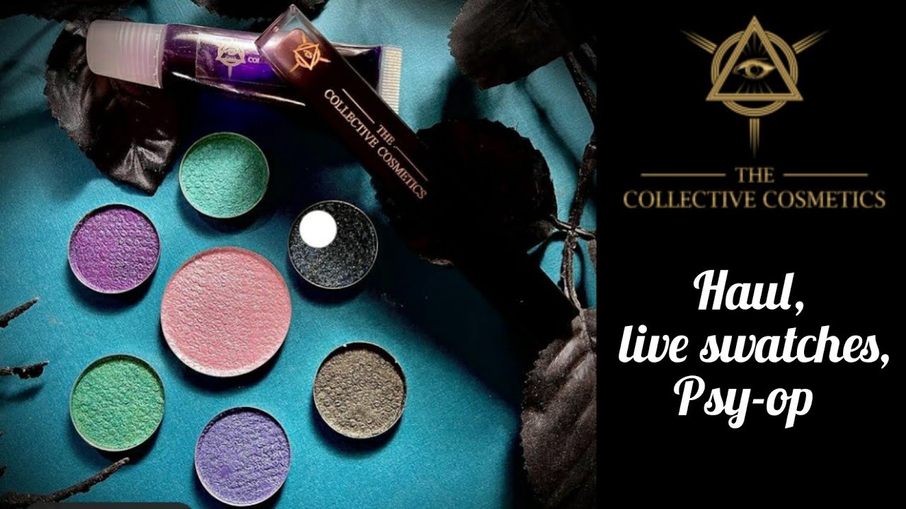 The Collective Cosmetics | Psy-op | live swatches | indie makeup ...