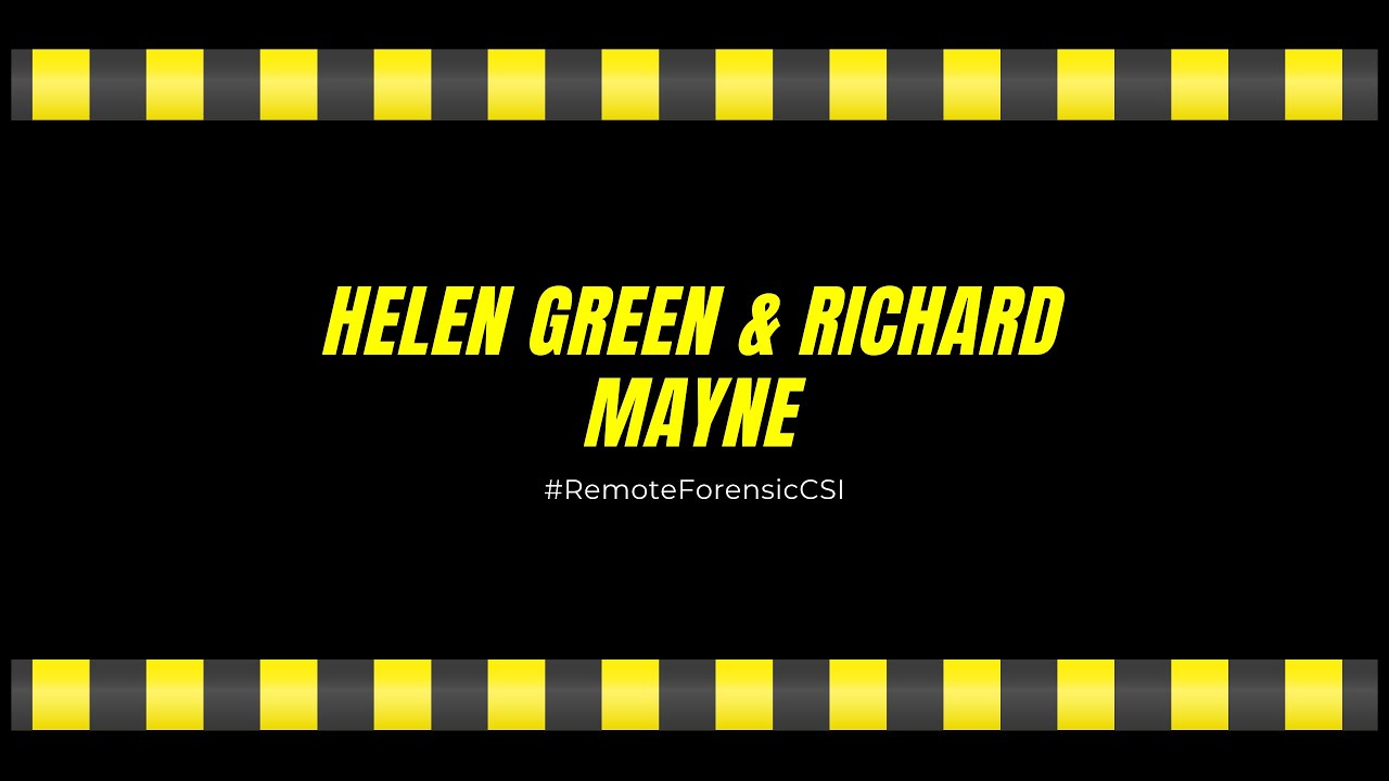 Helen Green & Dr. Richard Mayne (UWE) - Virtual Reality for Crime Scene ...