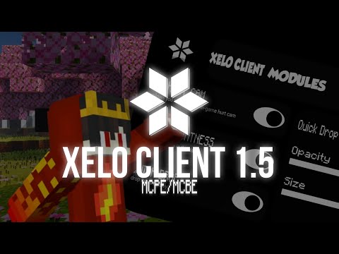 Best FREE Minecraft Bedrock Client! | Xelo Client 1.5 Release