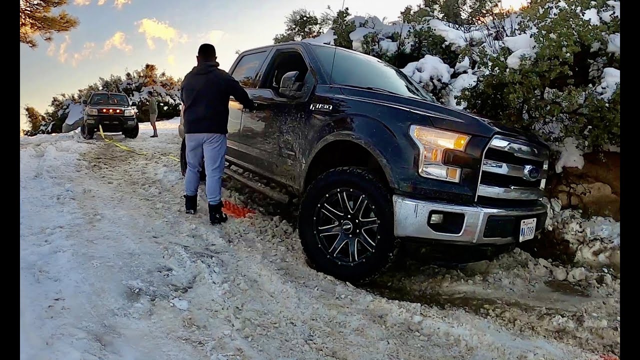 RECOVERING CRASHED F-150 IN THE MOUNTAINS!! - YouTube