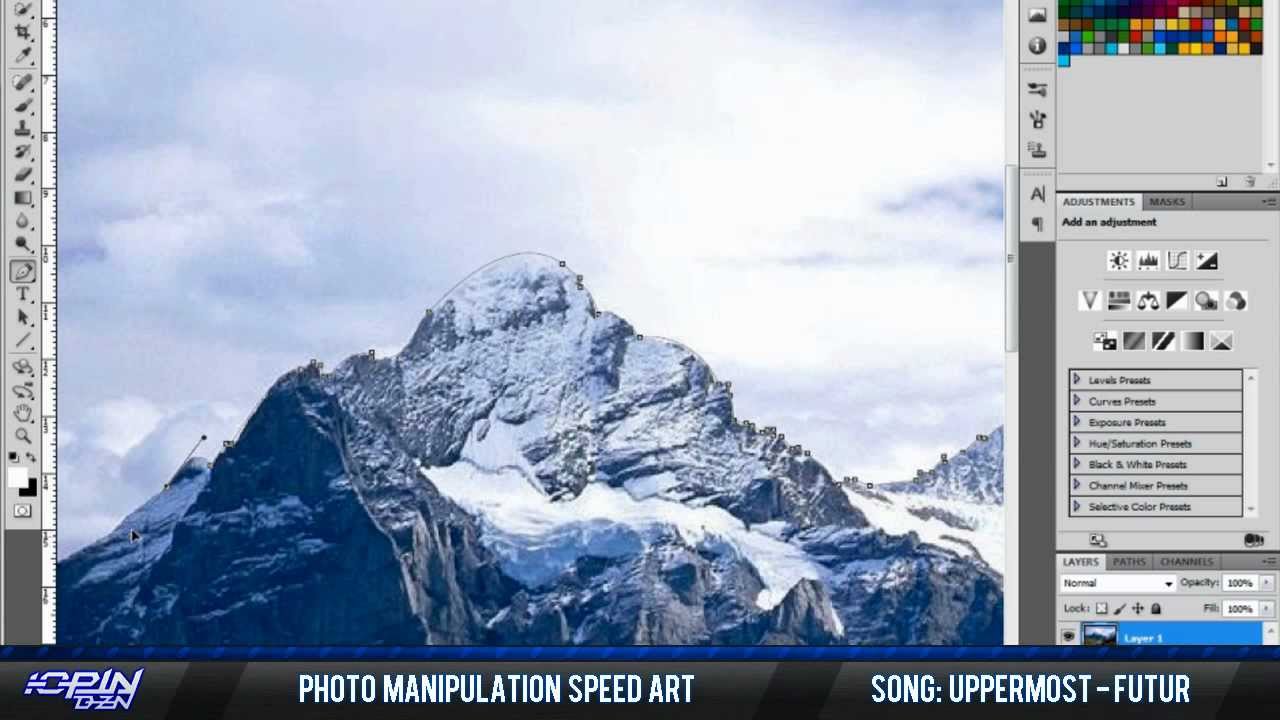 The Midst of Winter | Photo Manipulation | Speed Art by 10PinDesigns ...