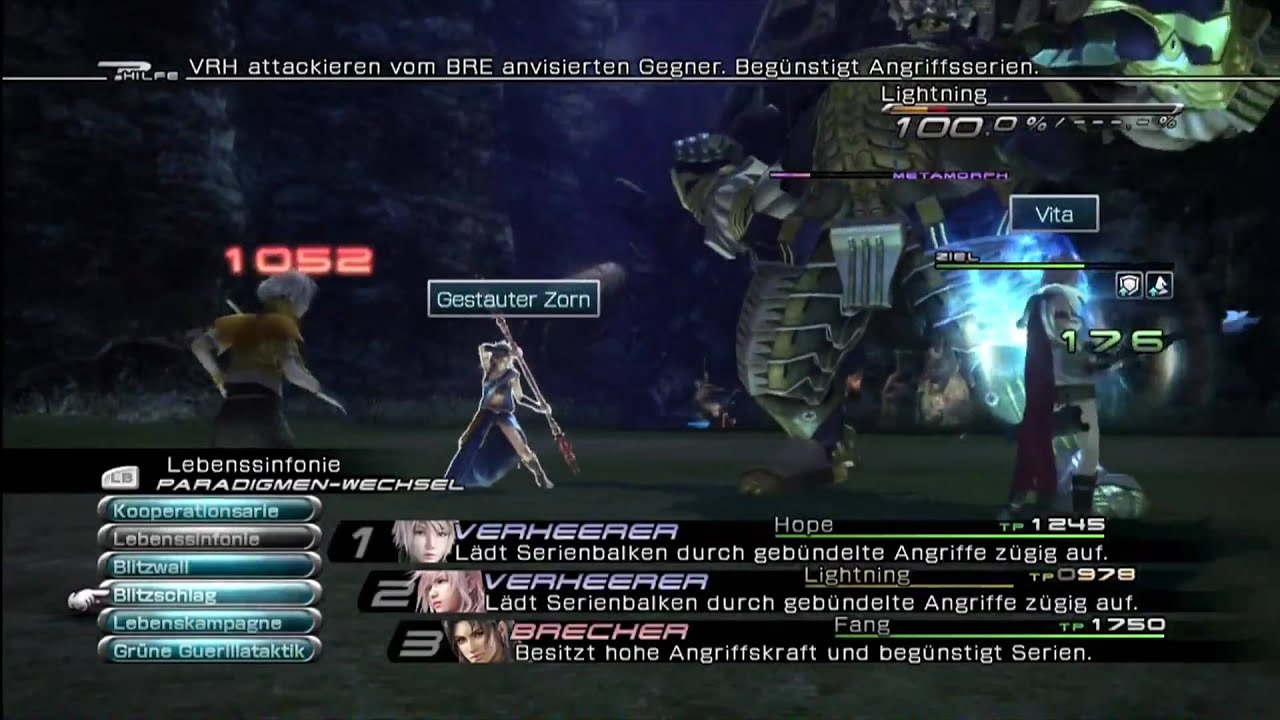 Final Fantasy XIII Fight against Esper Alexander (Xbox 360 Gameplay ...
