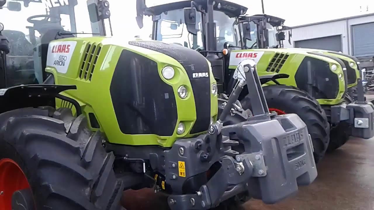 Claas Ex hire tractors now available - YouTube