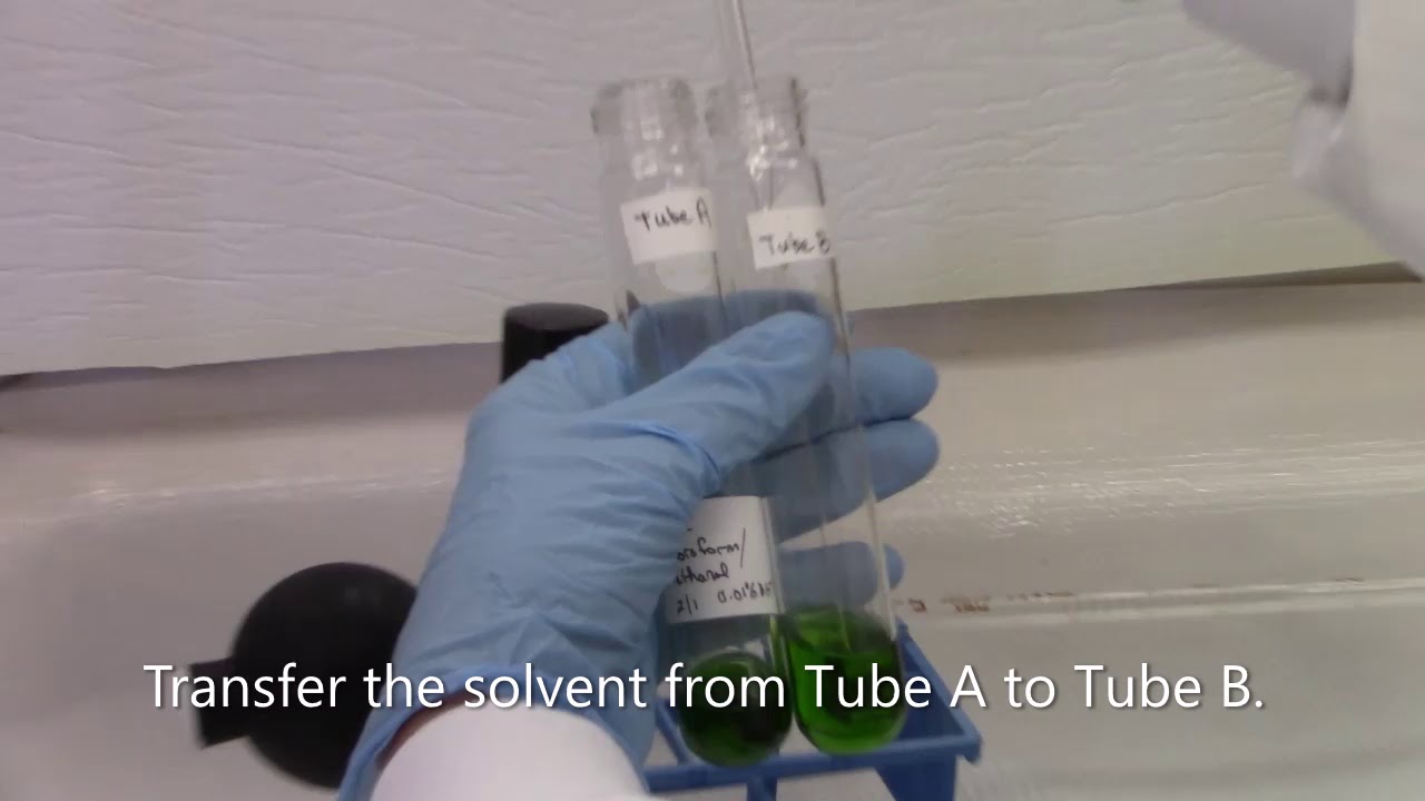 Five Step Plant Tissue Lipid Extraction - YouTube