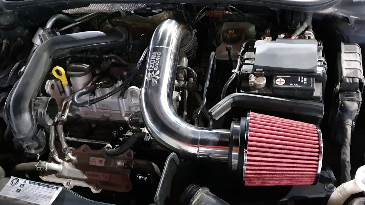 Intake izumi racing para polo tsi 3 polegadas em inox - YouTube