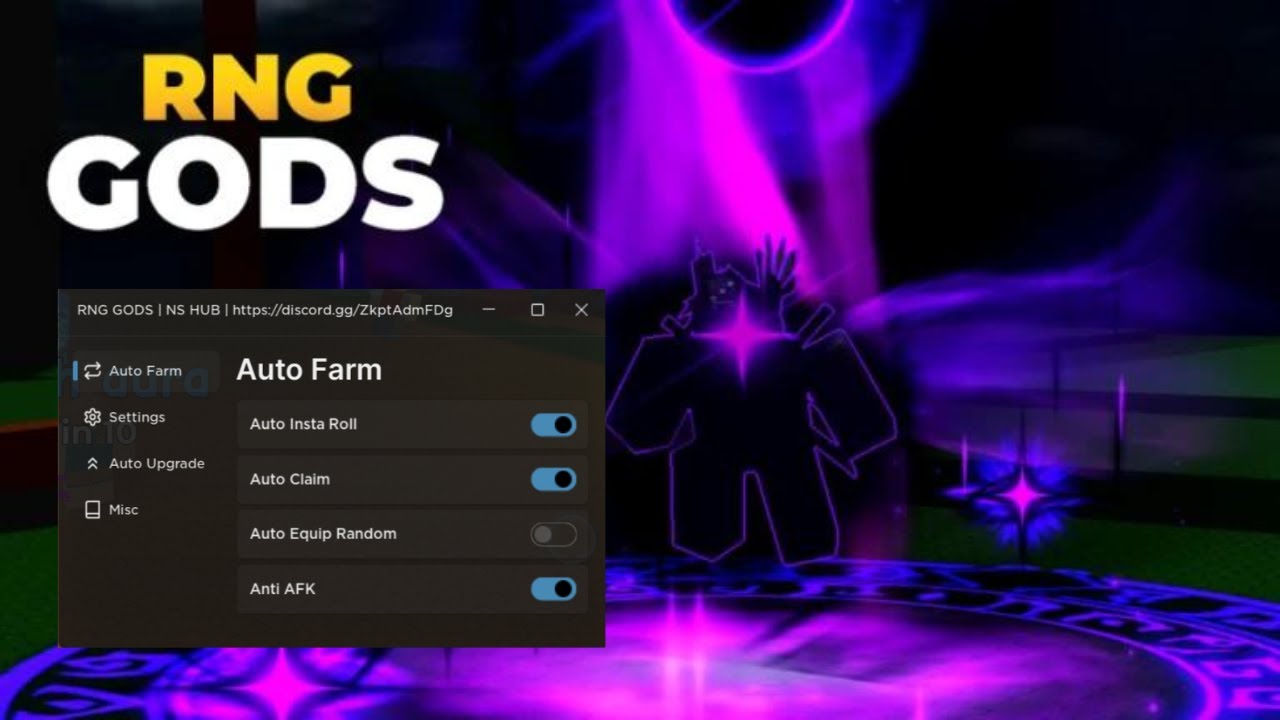 [OP] The BEST RNG GODS Script 🌊 | Auto Roll, 100X Luck, & More! - YouTube