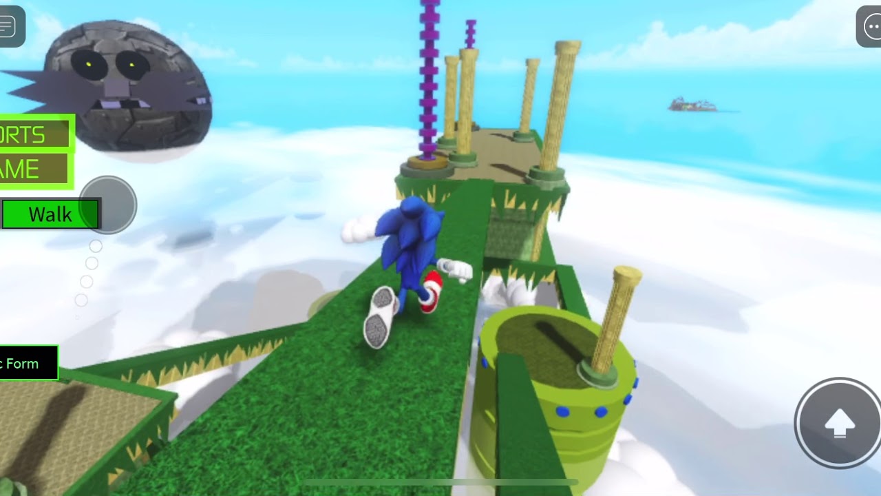 Movie Sonic in Sonic Mania Roblox Part 1 - YouTube