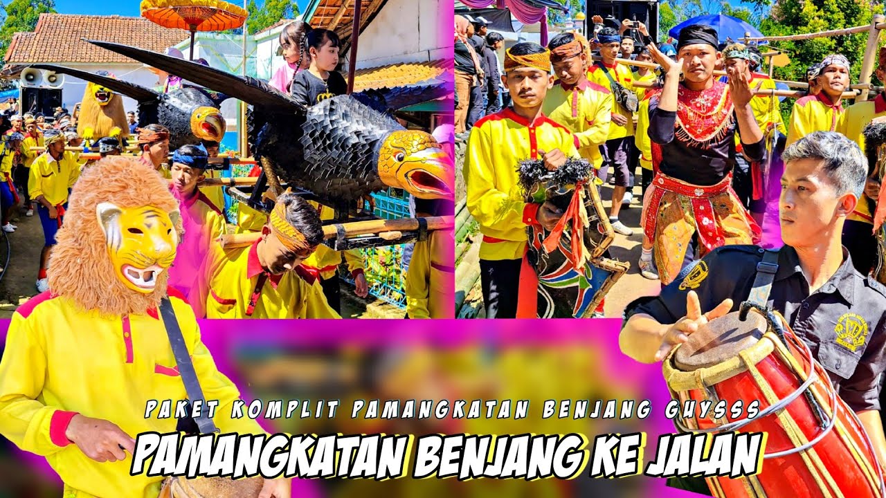 PAMANGKATAN BENJANG KE JALAN!!! PAKET KOMPLIT ADA SINGA JUGA - Seni ...