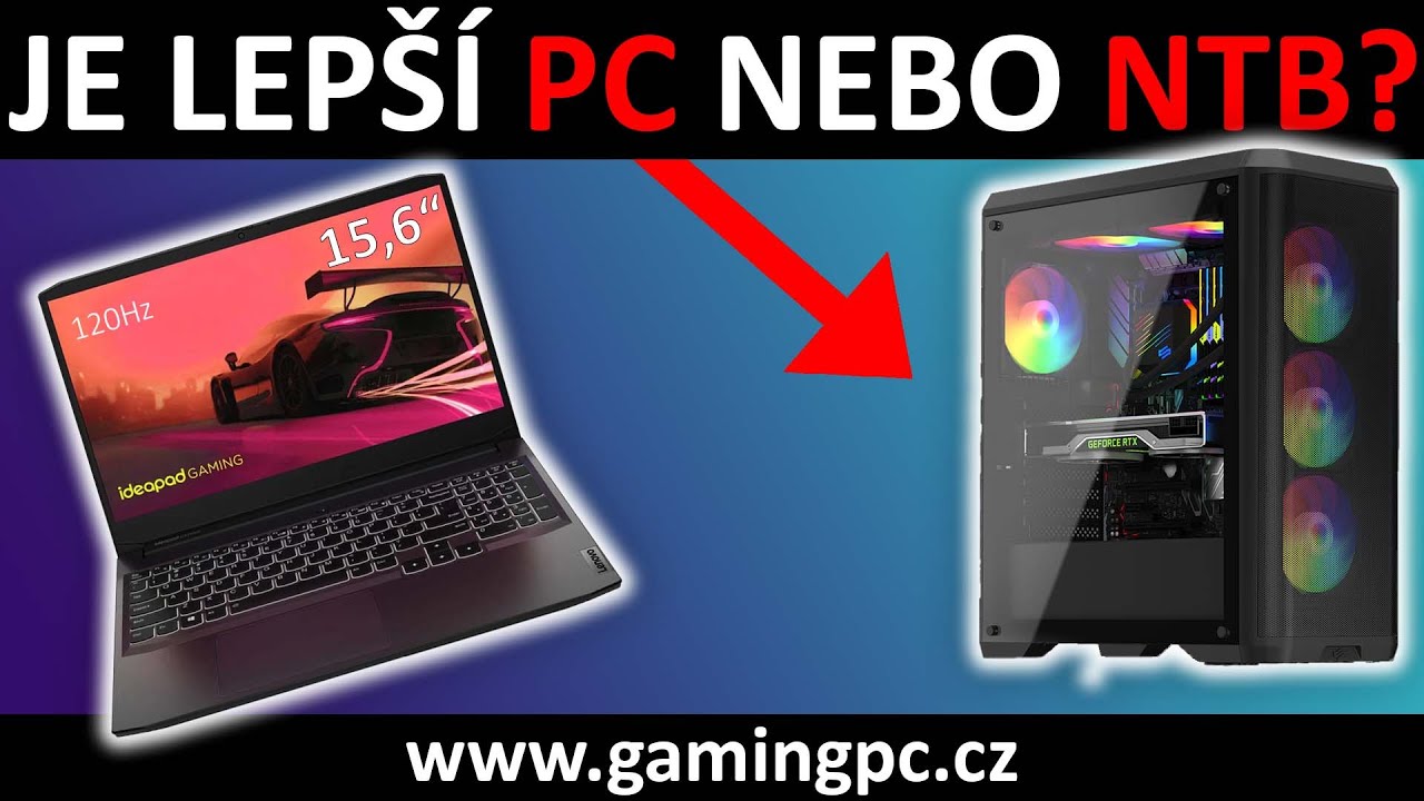 HERNÍ NTB za 25k vs HERNÍ PC za 25k | Co je lepší? - YouTube