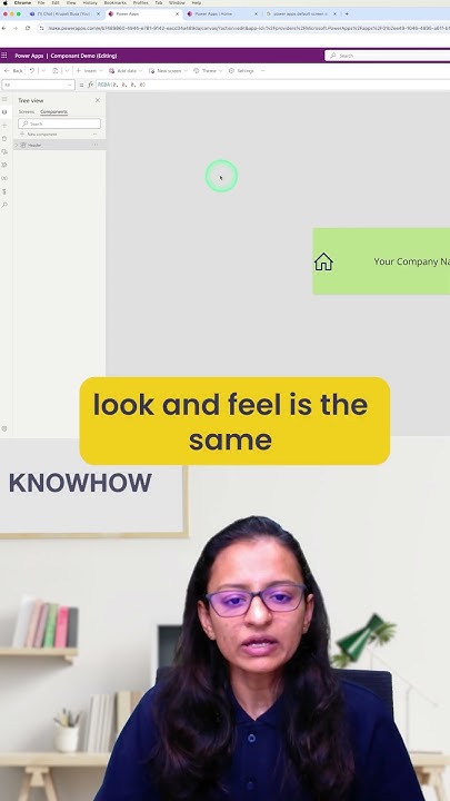 Adding a Component to Your Power App Canvas Screen - YouTube