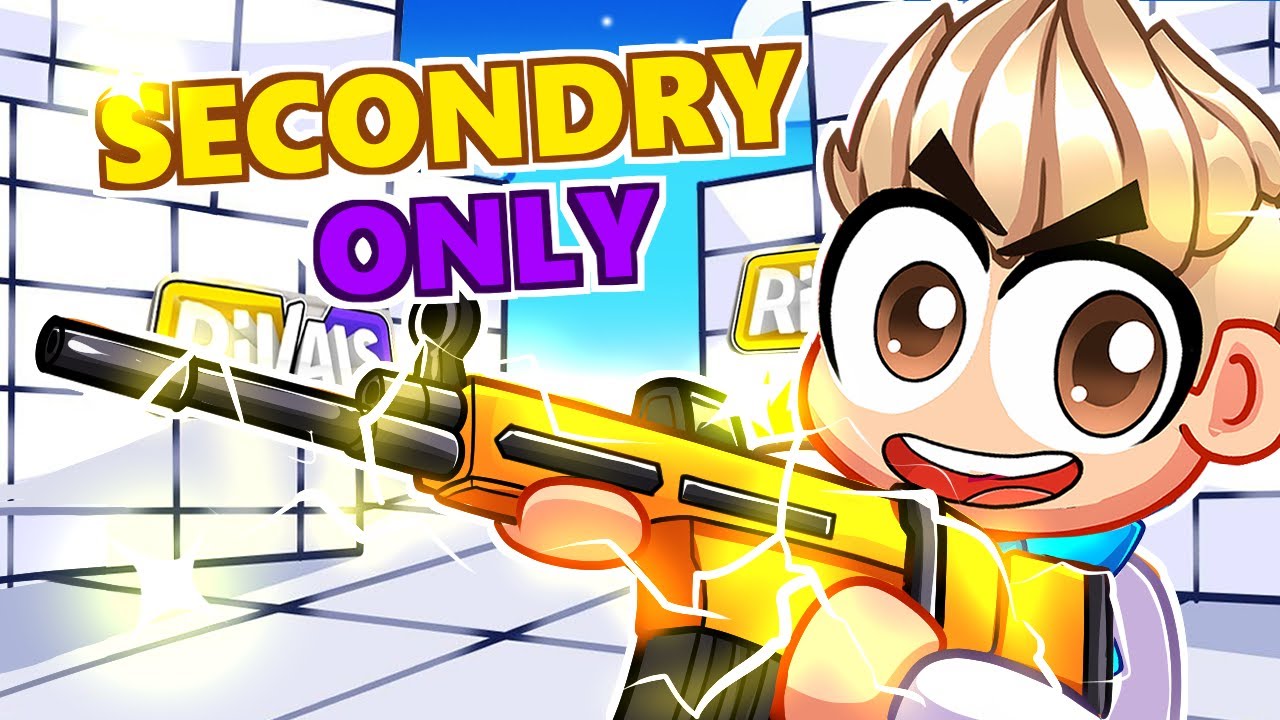Secondary ONLY in Rivals (Roblox) - YouTube