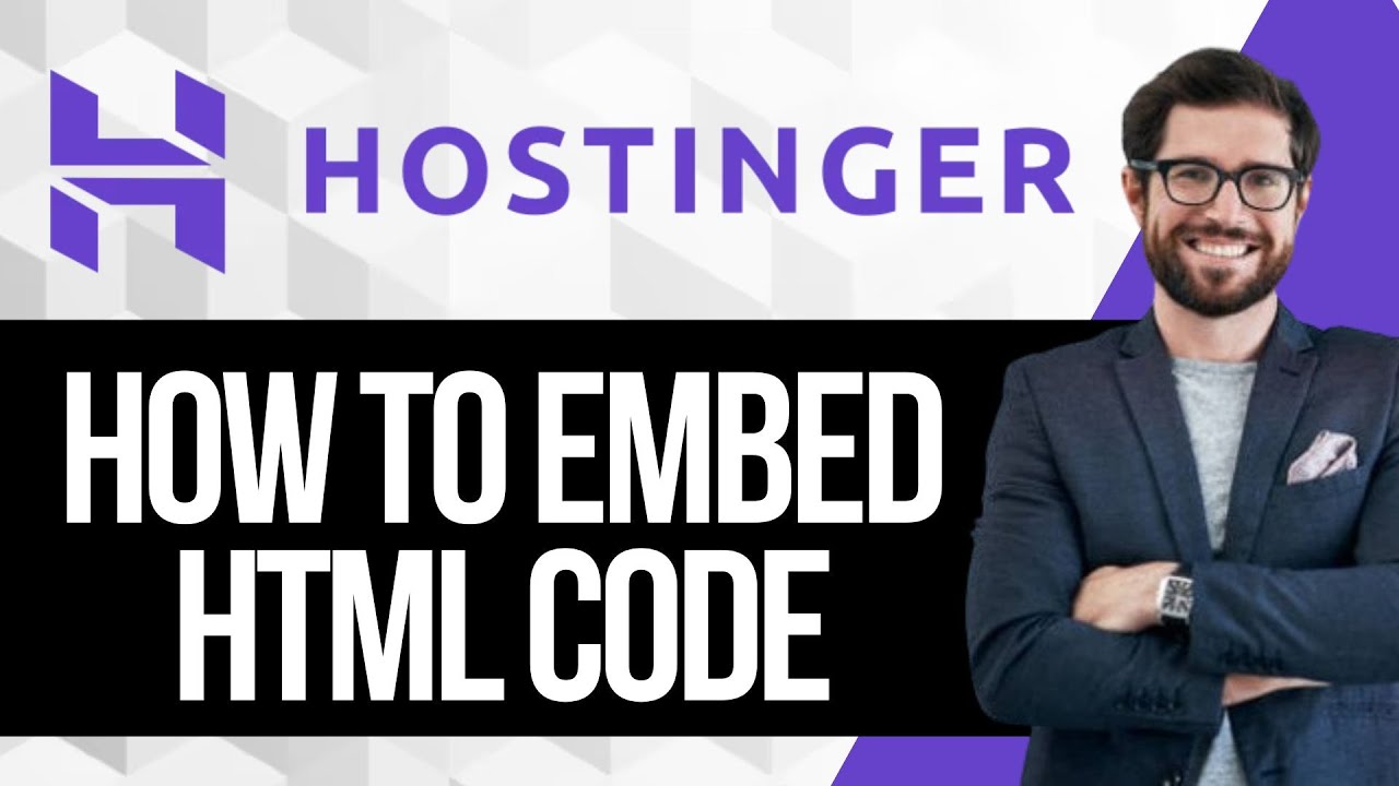 How To Embed HTML Code To Hostinger Website Builder - YouTube